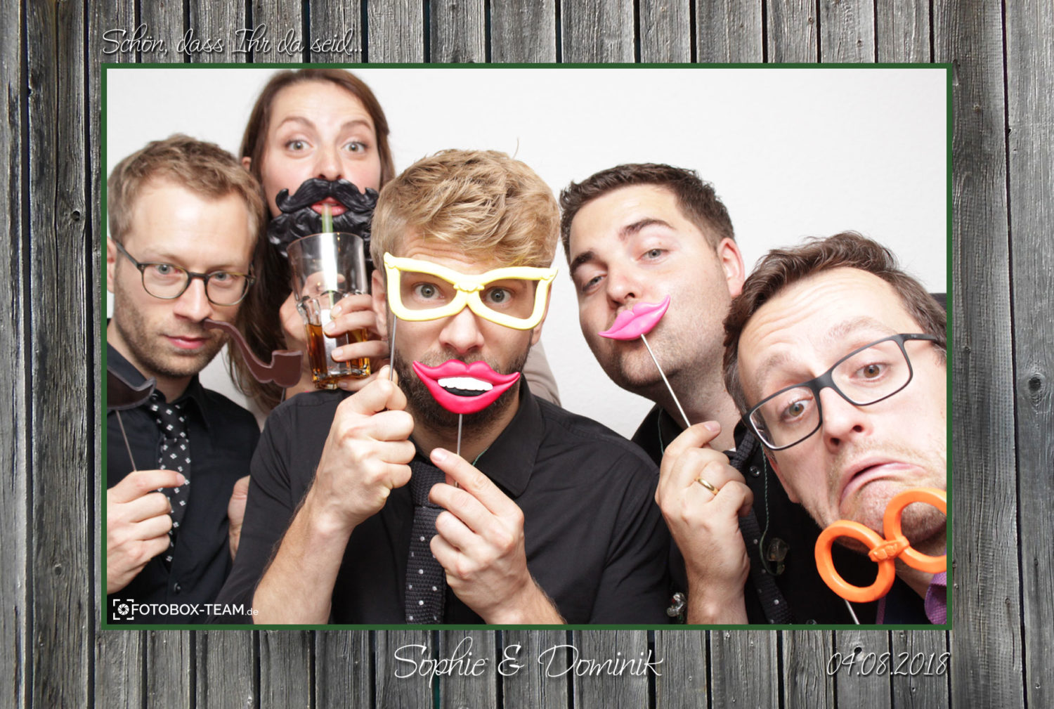 Fotobox Druck-Layout Vorlagen: 1er, 2er, 3er, 4er oder klassiche Streifen